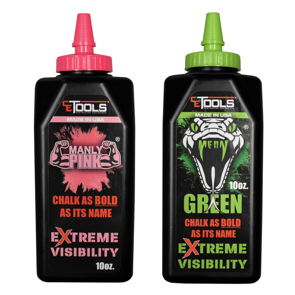 Blue Chalk Line Powder Green Chalk Line Powder Green Chalk CE Tools ...