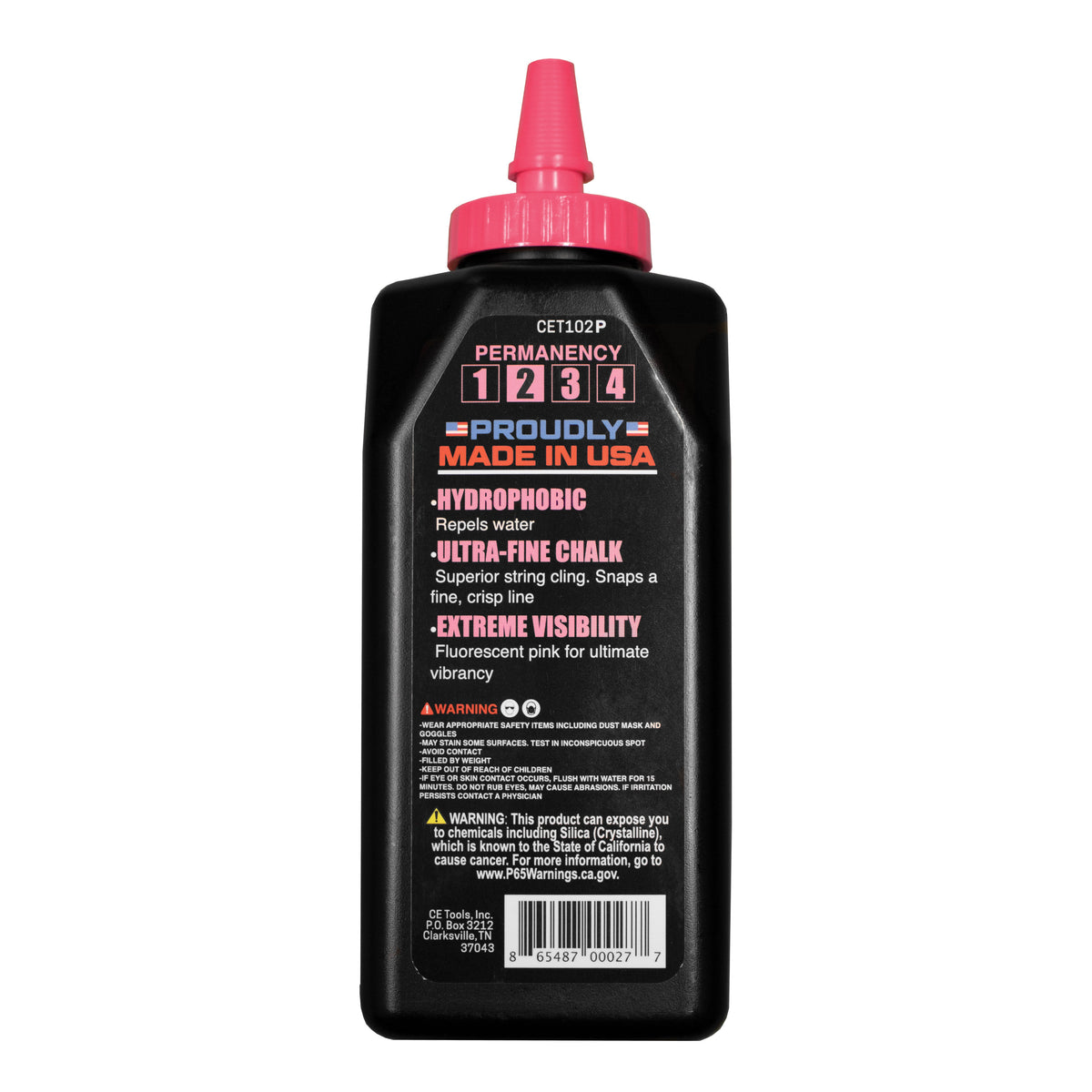 CE Tools - Manly Pink Fluorescent Marking Chalk – CE Tools Inc.